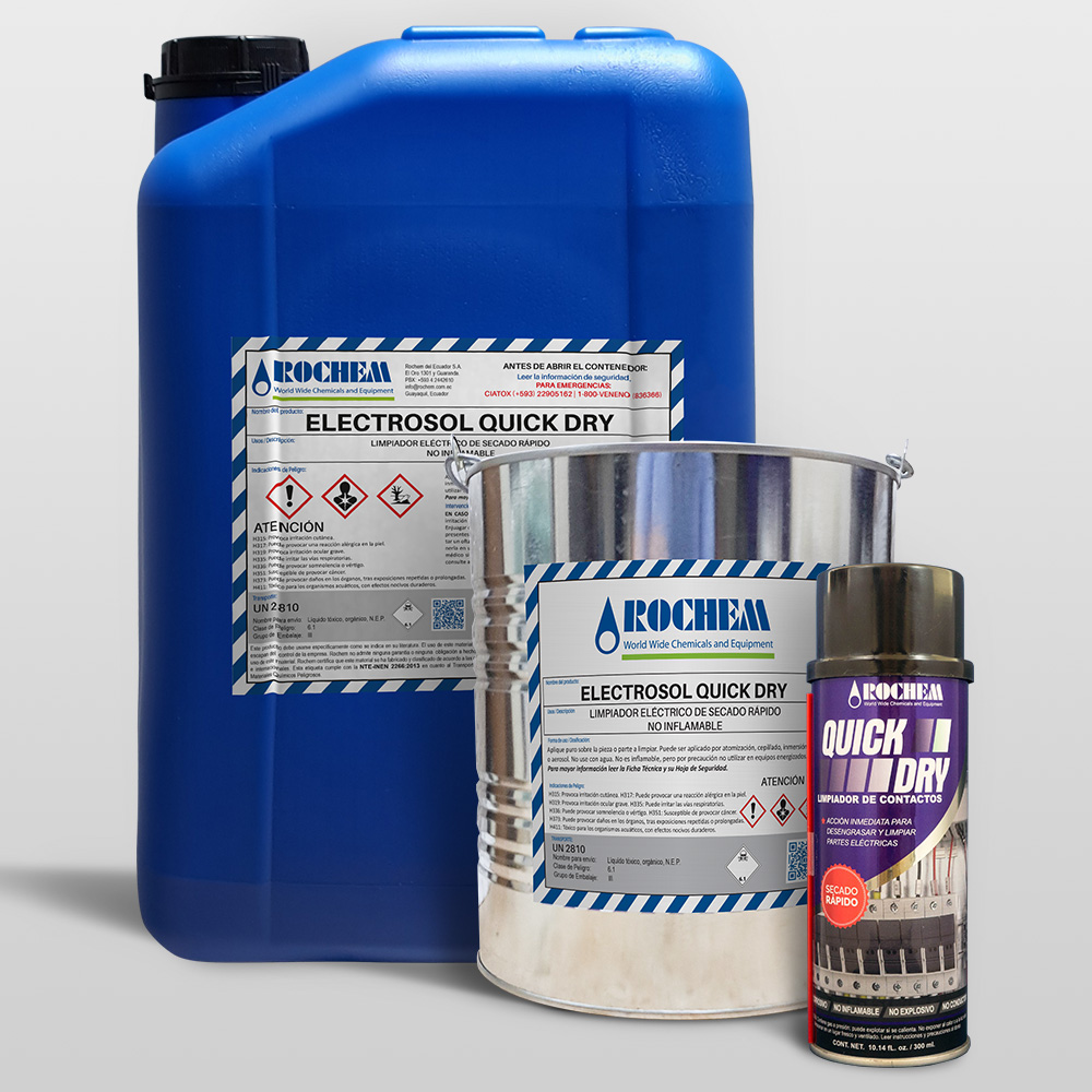 ELECTROSOL QUICK DRY - Rochem del Ecuador